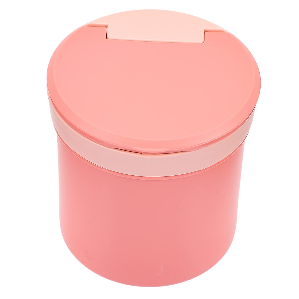 KICHOUSE 3pcs Soup Bowl Soup Cups with Lids Microwavable Mason Jar Soup Mug with Handle Travel Cups with Lids Microwavable Travel Mug With Cover Student Glass Bottle Plastic Pink