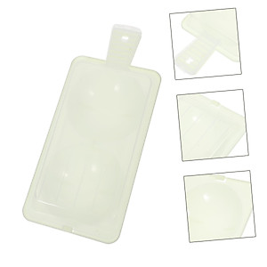 Mikinona Microwave Egg Steamer Portable Steamer Microwave Egg Poacher Egg Cooker Microwave Steamer Poached Egg Maker Double Covered Edd Steamer Steamed Egg Bowl White