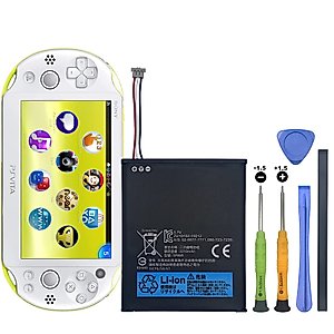 CENIFENX SP86R 3.7V 2210mAh Battery Replacement for Sony Playstation PS Vita PCH-2000 PCH-2007 Battery, with Repair Tool Kit