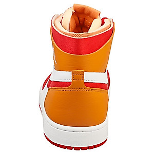 Women's Jordan 1 Zoom Air CMFT Fire Red/Fire Red-Hot Curry (CT0979 603) - 10.5