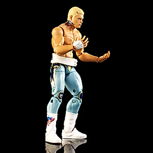 Mattel WWE Cody Rhodes Top Picks Elite Collection Action Figure, Articulation & Life-Like Detail, Interchangeable Accessories, 6-inch