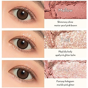 UNLEASHIA Glitterpedia Eye Palette NO.3 All of Coralpink