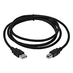ReadyWired USB Cable Cord for Brother MFC-9130CW Color Printer - 10 Feet