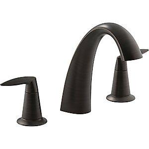 KOHLER K-T45115-4-2BZ Alteo Bath Faucet Trim, Valve Not Included, Oil-Rubbed Bronze