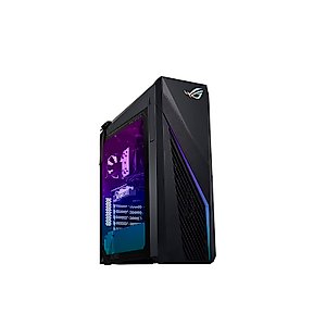 ASUS ROG G16CH (2023) Gaming Desktop PC, 13th Gen Intel® Core™ i7-13700F, NVIDIA® GeForce® RTX 4070, 1TB NVMe™ PCIe® SSD, 16GB DDR4 RAM, Windows 11, G16CH-DB774,Grey