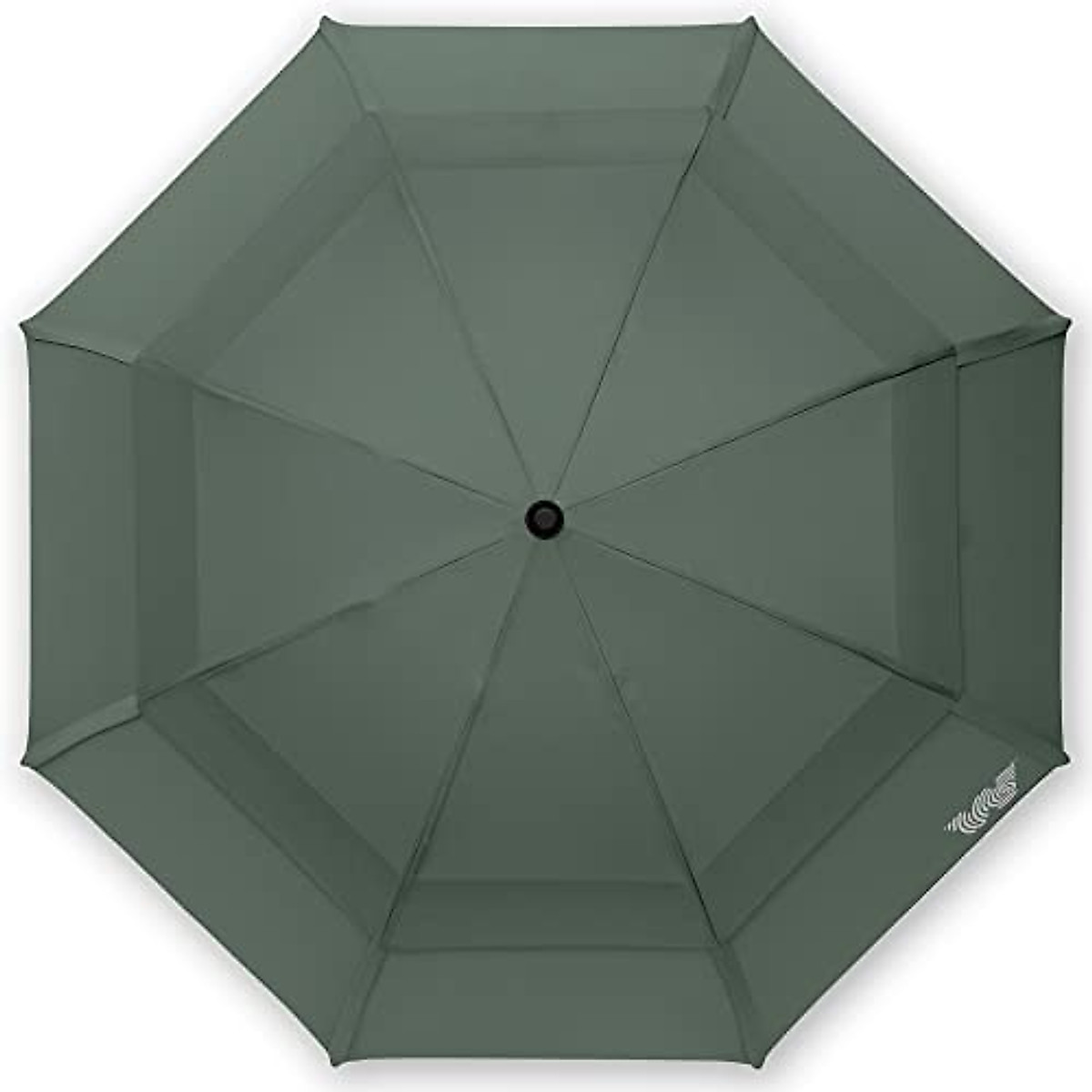 Weatherman Umbrella - Stick Umbrella - Windproof Umbrella Resists Up to 55 MPH Winds - (Sage)