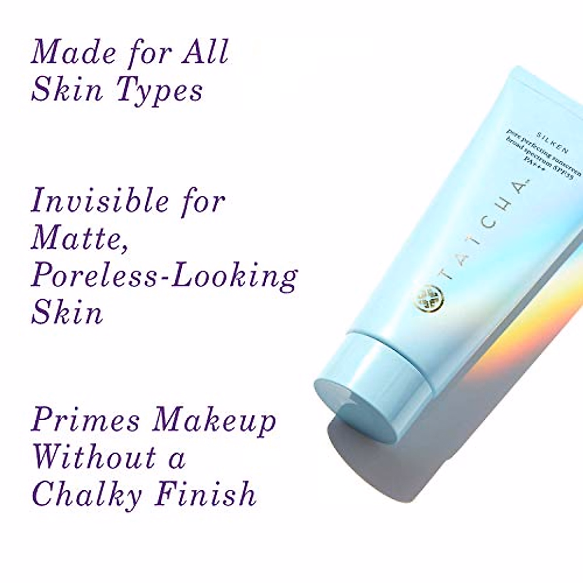 Tatcha Silken Pore Perfecting Sunscreen SPF 35: Lightweight Sunscreen with Matte Finish and UVA/UVB Protection (2 oz)