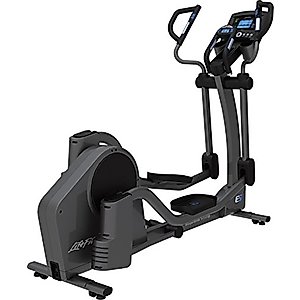 Life Fitness E5 Cross Trainer Elliptical Exercise Machine with Go Console, Titanium