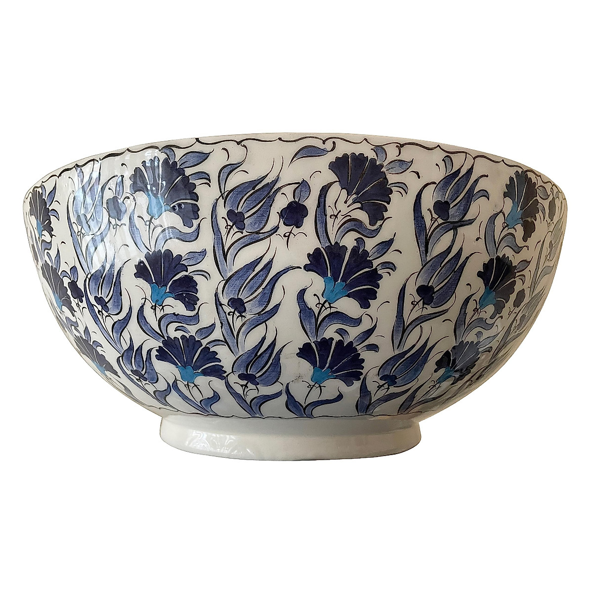 Bathroom Floral Vessel Sink, Ceramic Countertop Basin, Bowl Sink, Lavatory, Bathroom Remodel, Restroom Washbasin, Sink for Cafe, Washstand