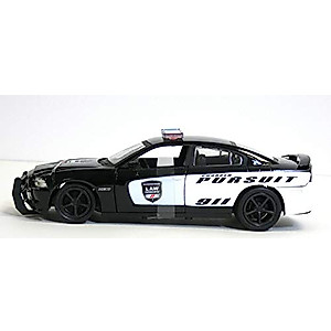 New Ray Dodge Charger Pursuit Diecast Police Car 1/24 Scale