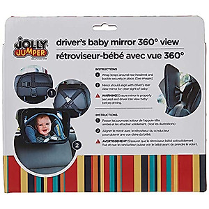 Jolly Jumper Driver's Baby Mirror 360 Degree View