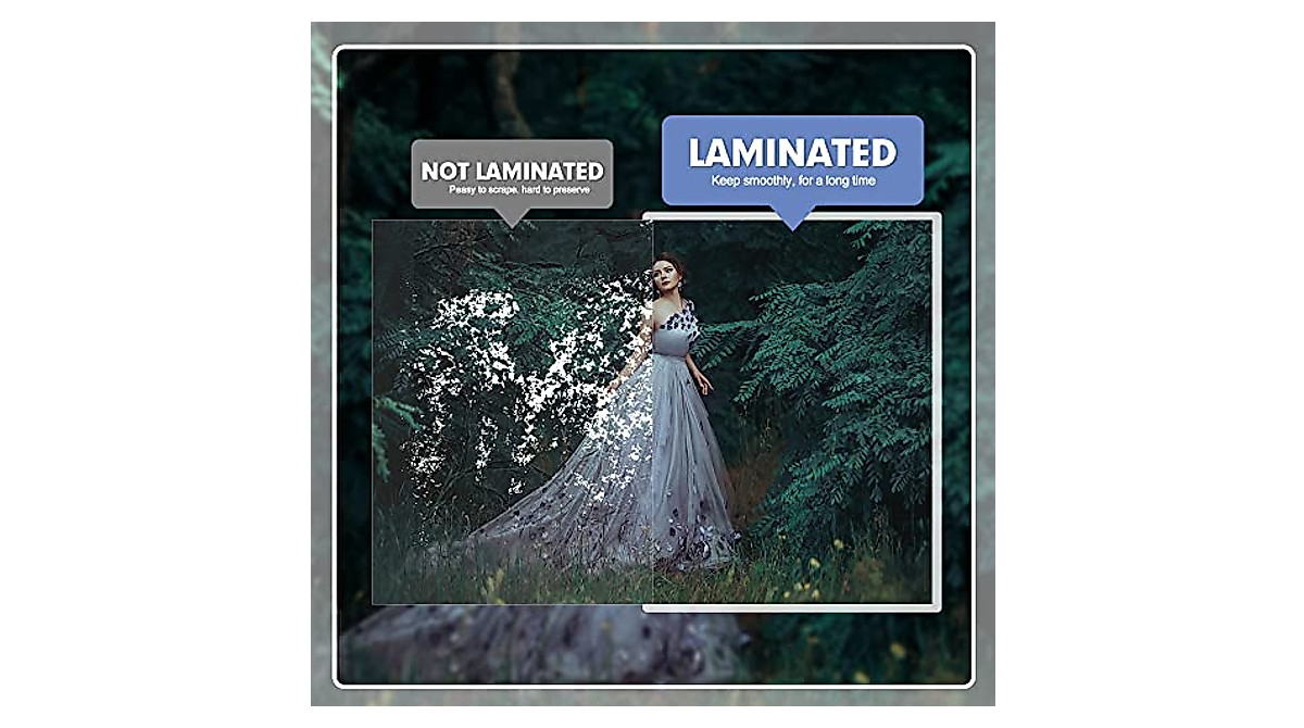 PANDRI Thermal Laminating Sheets – 200 Pack, 3 Mil
