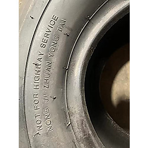 AutoForever 18x8.50-8 Tires Compatible with 4 Ply Lawn Mower Garden Tractor 18-8.50-8 Turf Master Tread