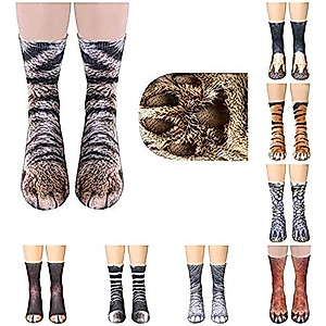 xywlwoer Animal Paws Socks Novelty Eagle Paw Socks Funny Christmas Gifts Stocking Stuffer for Men Women Teens Adults Gag Gifts