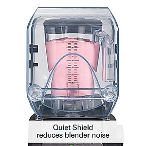 Hamilton Beach Commercial HBH850 Hamilton Beach Commercial Summit High-Performance Sensor Blender with 64-Ounce Polycarbonate Container, Black, Medium