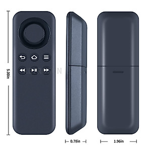CV98LM Replacement Remote Control Compatible for AMZ TV Stick and AMZ TV Box 1st Generation W87CUN CL1130 and 2nd Gen DV83YW PE59CV Without Voice Function