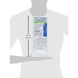 Syngenta - H-AP-2319890 - Demon WP Insecicide, 1 Envelope (9.5g) containing 4 (0.33 ounces) packets Clear white