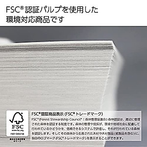 Kokuyo A3 (11.7 in x 16.5 inches) KB Paper, 3 Ream (1500 Sheets), 80 Bright - Perfect for Engineering technical drawings - FSC Certified, Japan Import (KB-L31TN)