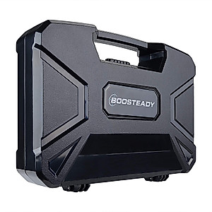 BOOSTEADY Pro Gun Cleaning Kit Universal Gun Cleaning Kit Handgun Shotgun Cleaning Kit for All Guns with High-end Brass Brushes, Mops, Jags, Reinforced Rods