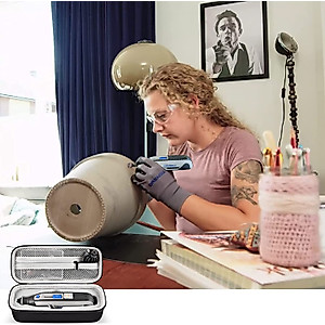 Case Compatible with Dremel Lite 7760 N/10 4V Li-Ion/ PawControl 7760-PET Dog Cordless Rotary Tool Multi-Purpose Kit, Zipper Mesh Pocket Storage Holder for USB Charging Accessory Changes (Bag Only)