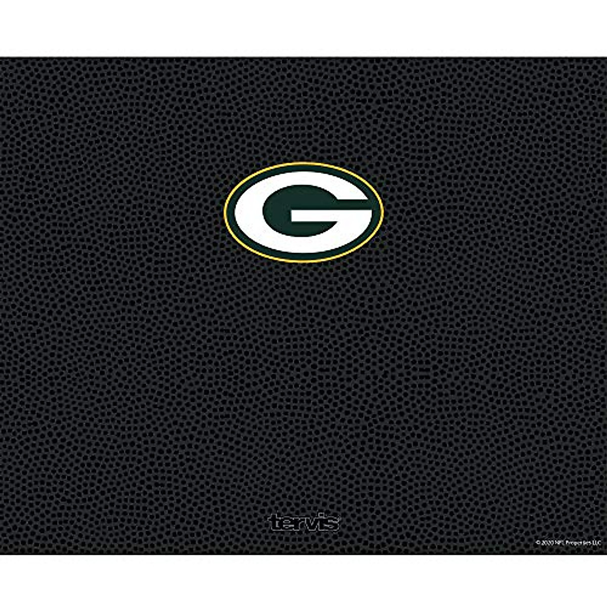 Tervis Triple Walled NFL Green Bay Packers Insulated Tumbler Cup Keeps Drinks Cold & Hot, 40oz Wide Mouth Bottle - Stainless Steel, Black Leather