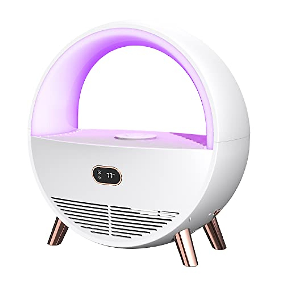 AL HUTAIB ENT Bug Zapper, Mosquito Zapper Round Circle Electric UV Insect Catcher & Killer for Files, Mosquitoes,White Gnats & Other Small to Large Flying Pests, 1 Acre Outdoor Coverage for Home