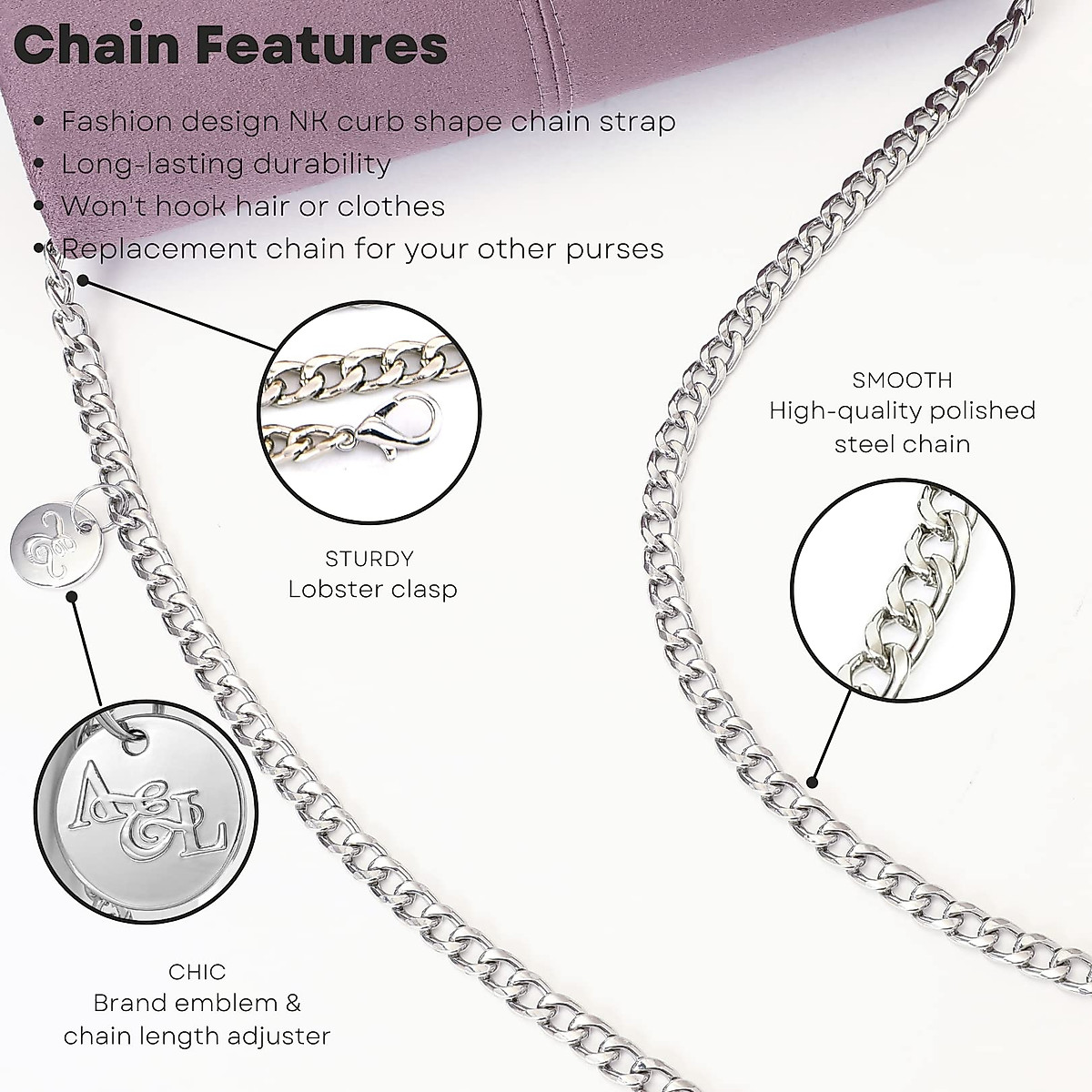 Ava&Lina Clutch Purse for Women Evening Handbags Formal Clutch Party Purse Large Envelope Faux Suede Clutch Purple