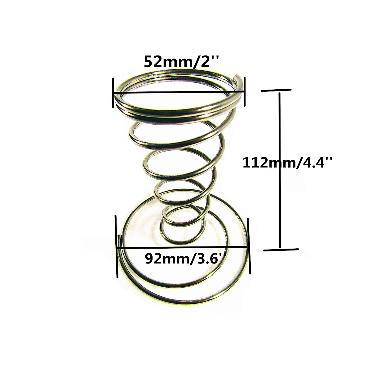 Stainless steel Pizza Cone Holder Stand Ice Cream Cone Holder (2 pcs)