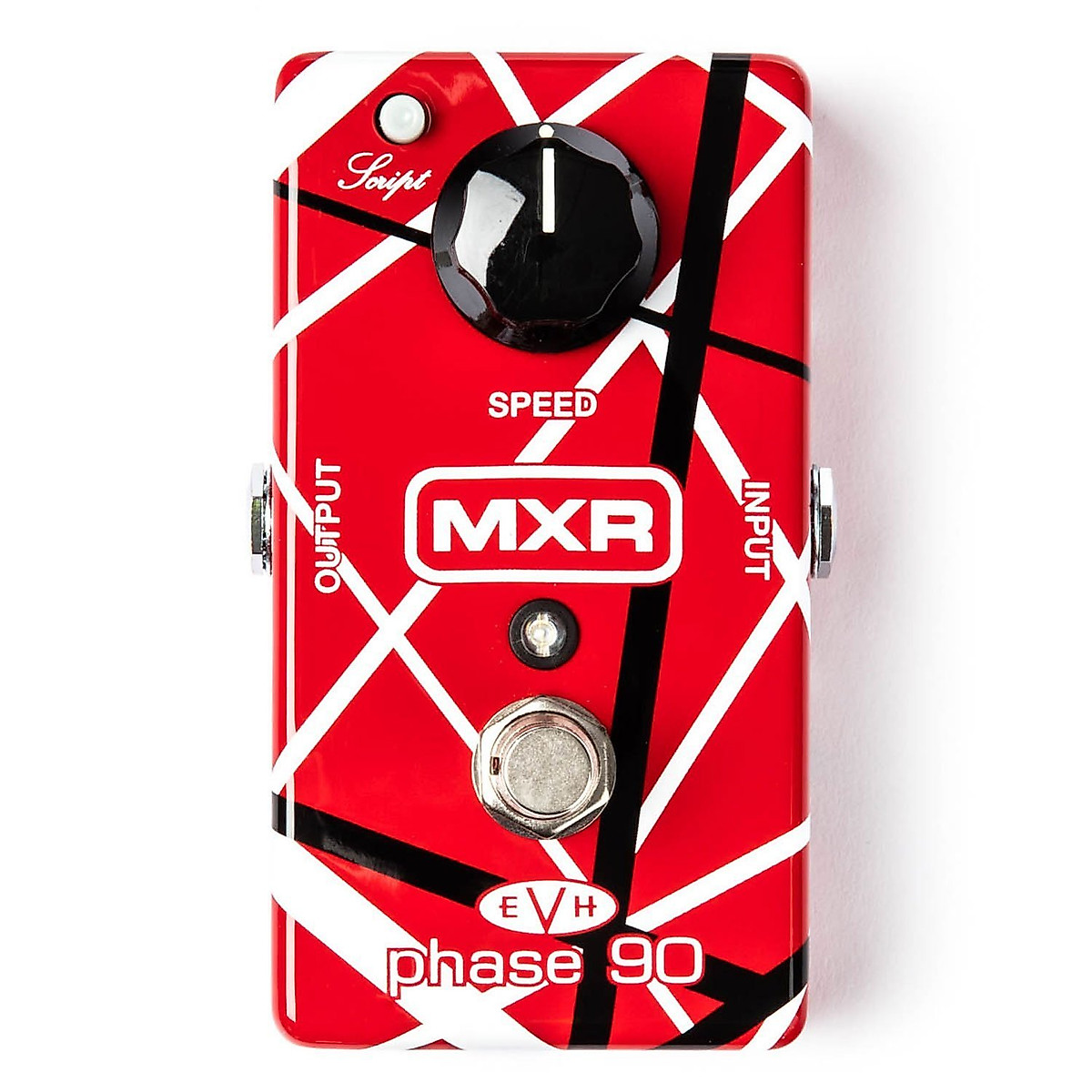 MXR EVH90 Phase 90 Effects Pedal Bundle w/2 Patch Cables, 9V Power Supply, and 6 Assorted Dunlop Picks