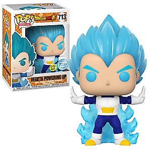 Funko Pop! Animation Dragonball Vegeta Powering Up Glow in Dark Exclusive #713