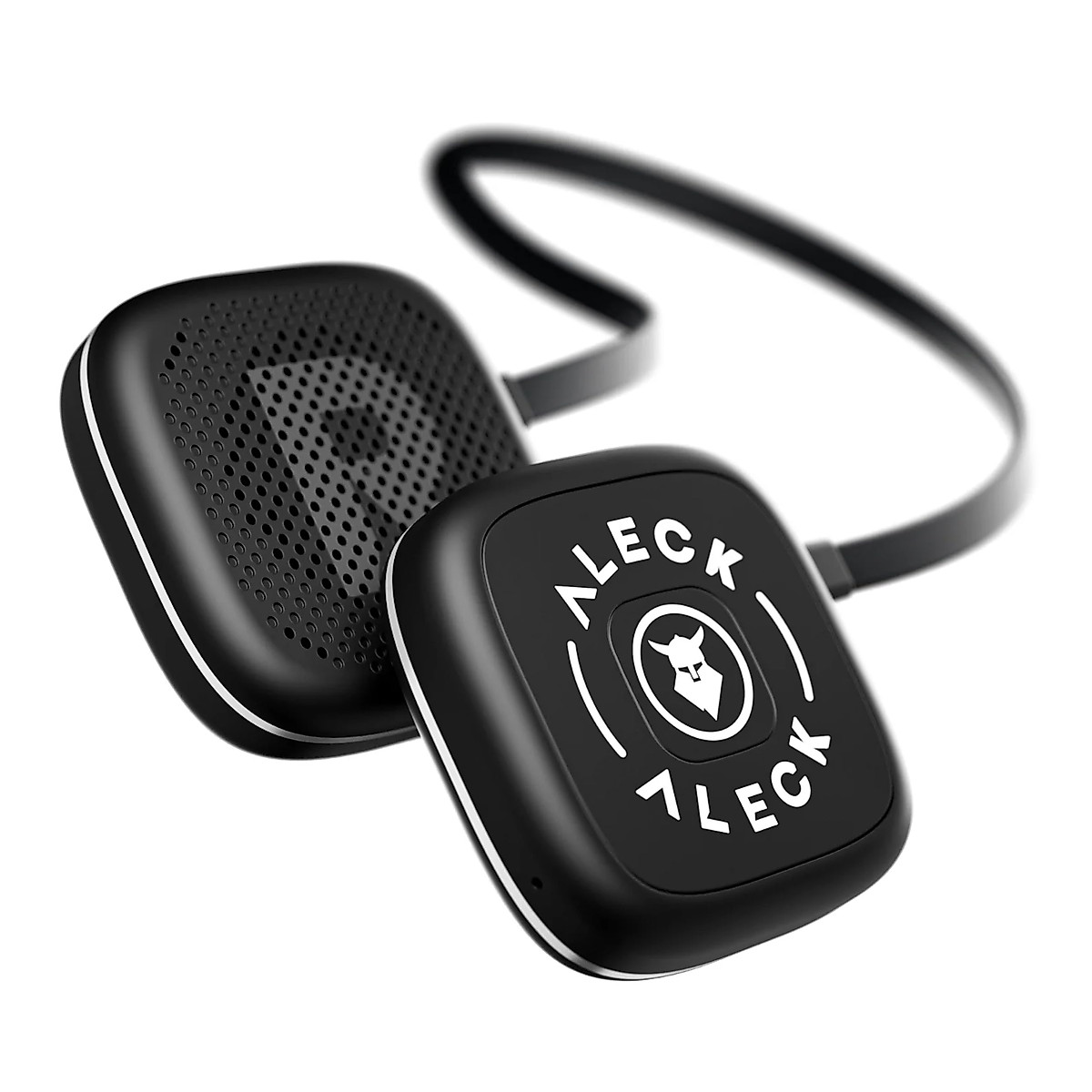 ALECK Nunchucks Universal Wireless Bluetooth Helmet Speakers Headphones for Ski and Snowboard Audio-Ready Helmets, Glove Friendly Controls, Microphone Headset for Hands-Free Calls, 2-Pack