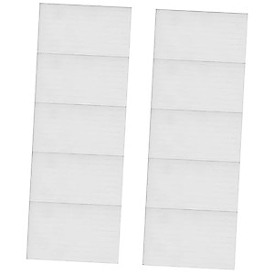 Cabilock 30 pcs jewelry box pad necklace foam insert ring insert pad earring sponge holder jewelry insert sponge jewelry display sponge pad sponge ring holder supplies storage white velvet