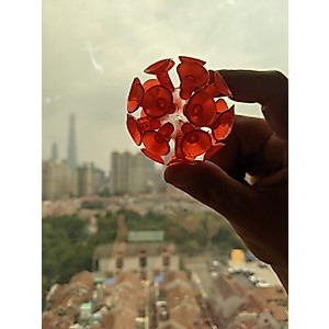 COVID Ball—Novelty Toy Suction Cup Ball and Packaging (2 Pack)