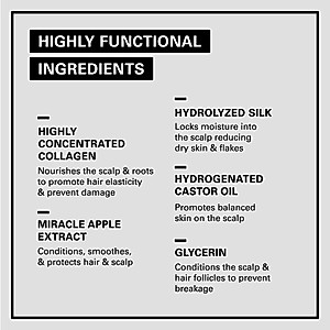 BULK HOMME - THE SCALP SERUM, 1.7 fl oz | Men's Hair & Scalp Serum With Collagen | Hydrating Hair Serum For Men Balances & Protects The Scalp | Natural Dry Scalp Serum For All Hair Types