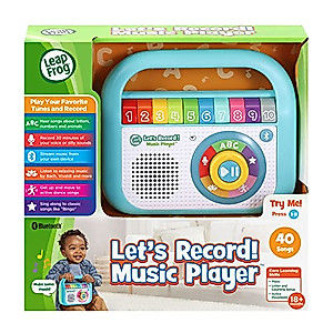 LeapFrog Let’s Record Music Player , Teal