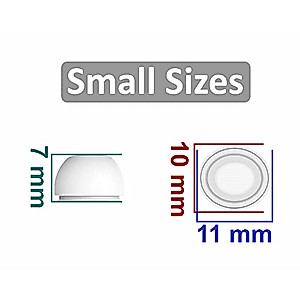 6 Pairs Compatible with AirPods Pro and Pro 2 Ear Tips Buds, Small Size Replacement Silicone Rubber Eartips Earbuds Gel Cover Accessories Compatible with AirPods Pro 2 and Pro - Small White