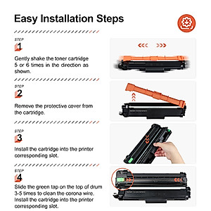 v4ink 2PK Compatible Toner Cartridge Replacement for Brother TN223BK TN227BK TN-223 TN-227 BK Black Toner Ink for Brother HL L3210CW L3230CDW L3270CDW L3290CDW MFC L3710CW L3750CDW L3770CDW Printer