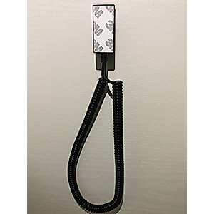 [PiBridge] Remote Control Security Cable Remote Control Security Lock, Tether for Remote Control (10 Feet 2 Pack)