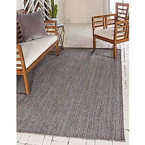 PATEL EXPORTS 2x3, 3x5, 4x6, 5x8, 6x9, Braided Jute Rug/Boho Rug/Runner Rug/Vintage Rug/Area Rug/Moroccan Rug (4x6 Area Rug)