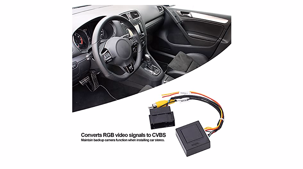 Qiilu Backup Camera Rear View License Plate Reverse Camera 12V 5W RGB ...