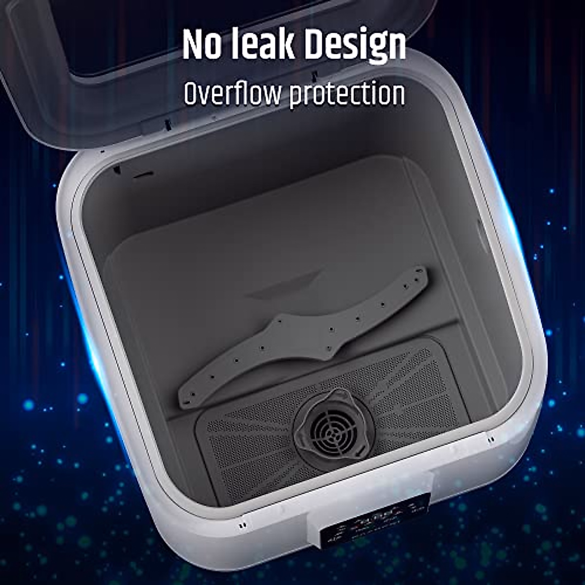 Razorri Countertop Automatic Dishwasher DOE with Inlet Hose, 7 Washing Modes, Air Dry, Anti-Leak Design, Fruit & Vegetable Cleaning, Baby Product Sterilization, Compact for Apartment, Dorm Room, RV