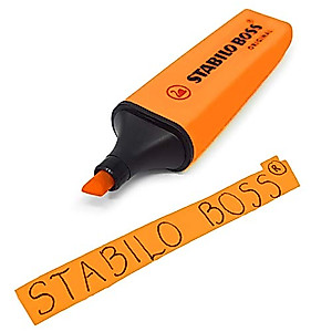 STABILO BOSS Original Highlighter Pens Highlighter Markers - Bumper Pack of 7 - Neon