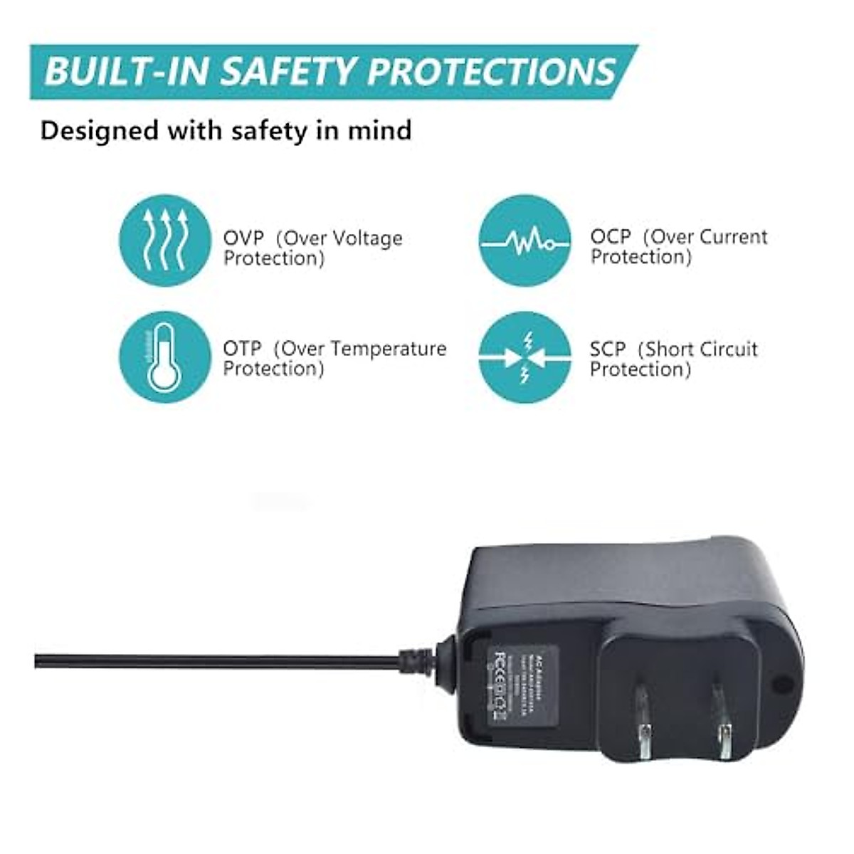 4V AC Charger for Ryobi Cordless Screwdriver Models HP44L HP34L Circle tip Input