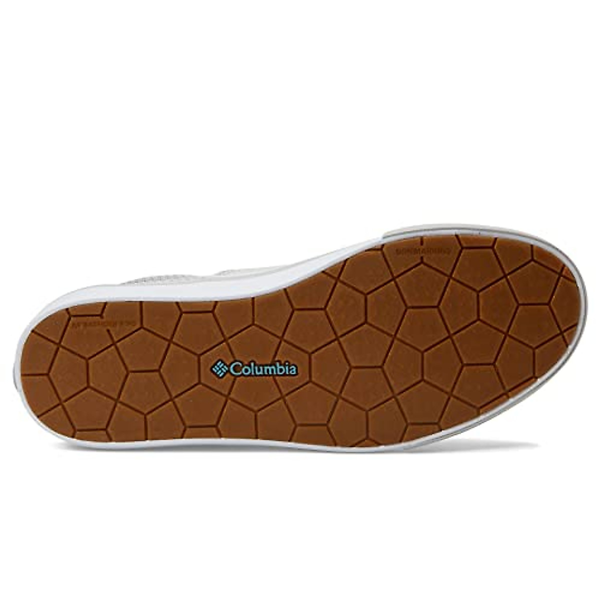 Columbia Women's Slack Water PFG Lace Boat Shoe, Grey Ice/Sea Wave, 8