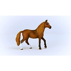Schleich Horse Club 2023 Authentic Majestic Peruvian Pasos Mare Horse Figurine - Realistic Detailed Riding Horse Mare Toy for Boys and Girls Imagination and Play, Highly Durable Gift for Kids Ages 5+