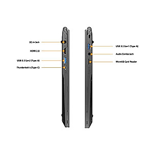 GIGABYTE U4 UD - 14.0" Thin Bezel FHD IPS-Level i5-1155G7 Intel Iris Xe Graphics 512 GB PCIe SSD Win 11 Home Laptop (U4 UD-50US823SO)