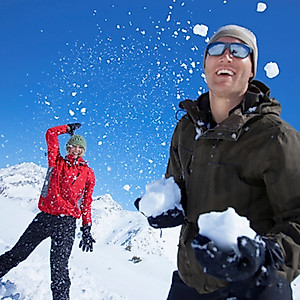 COLEDRE 6 Pairs Winter Magic Gloves for Women Men Cold Weather Thermal Warm Stretchy Gloves Black Knit Gloves for Running Driving Hiking