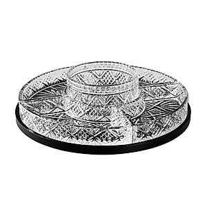 Godinger Dublin Crystal Lazy Susan