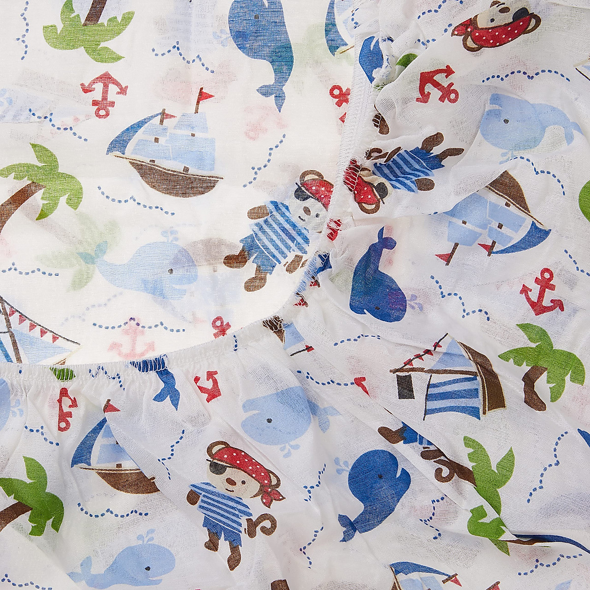 Little Bedding 3 Piece Comforter Set, Baby Buccaneer