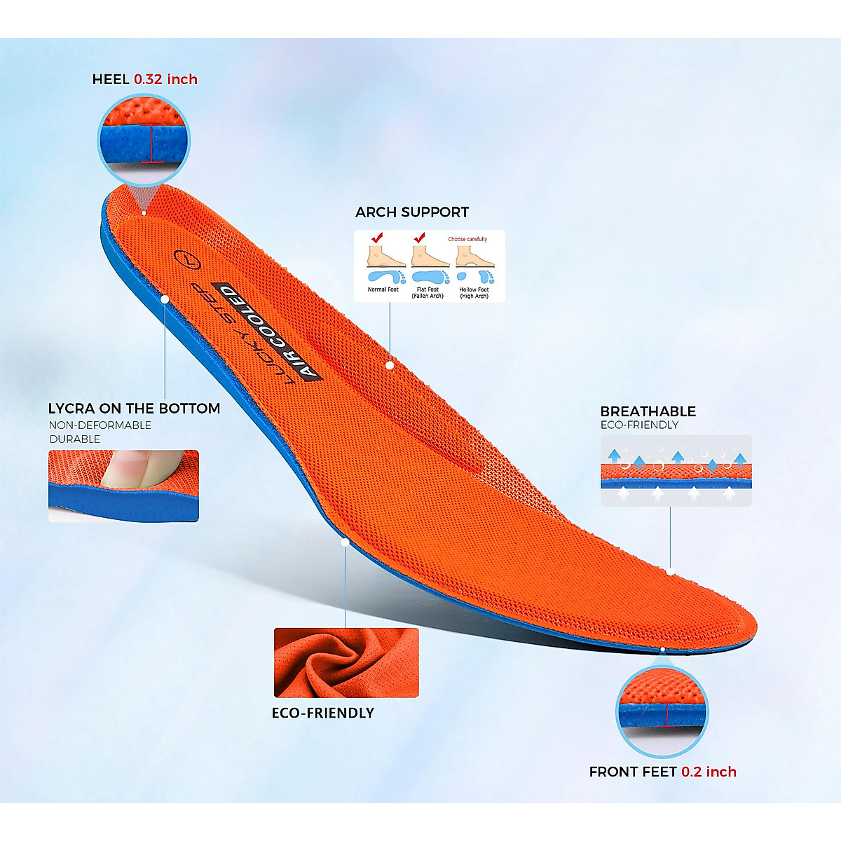 LUCKY STEP Women’s Platform Fashion Sneakers Lace up Casual Faux Leather Comfortable Thick Sole Tennis Walking Shoes (Green/Orange, 7 B(M) US)